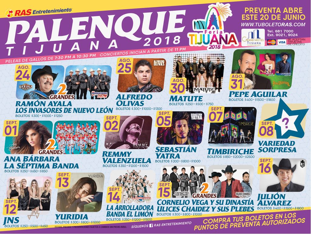 Dan a conocer la cartelera de artistas para la edición 2018 del ...