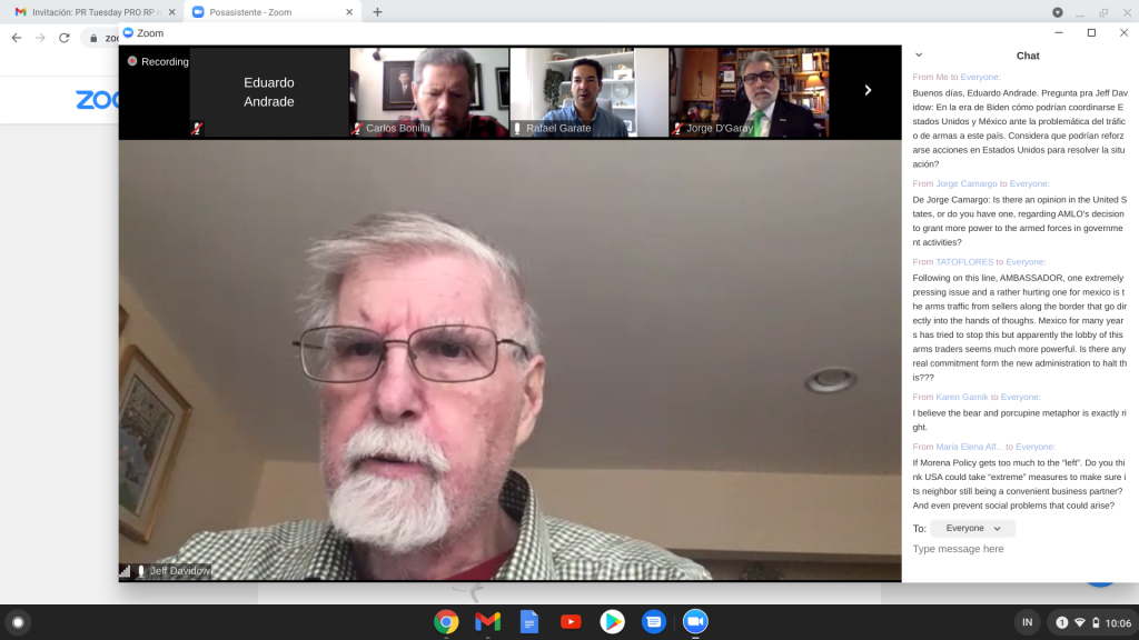 AMLO cooperó con Trump sólo para evitar problemas: Jeffrey Davidow ...