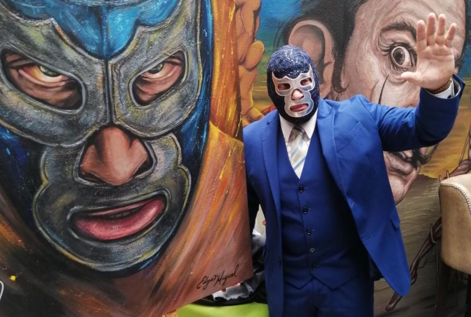 Blue Demon recibe reconocimiento por 37 años de lucha. - Semanario ZETA