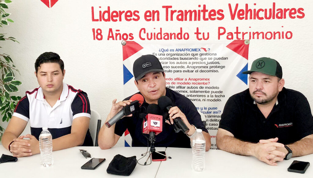 Anapromex se anuncia como “gestor” para regularización de vehículos ...