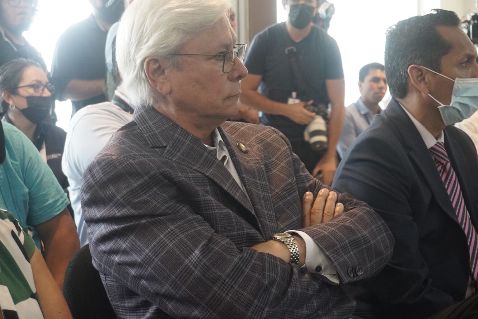 Difieren Audiencia De Ex Funcionarios Arremete Bonilla Contra El