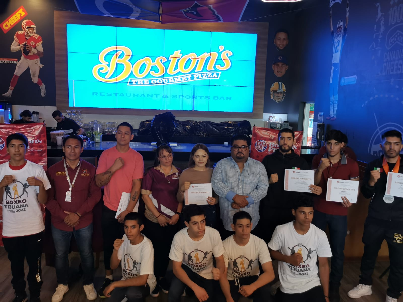 Reconoce Imdet a boxeadores - Semanario ZETA