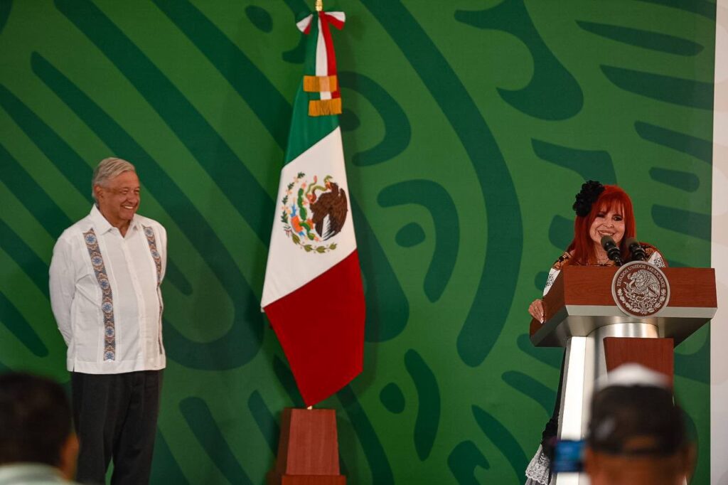 “Deja tufo a azufre”, dice Layda Sansores de Monreal, durante “mañanera ...