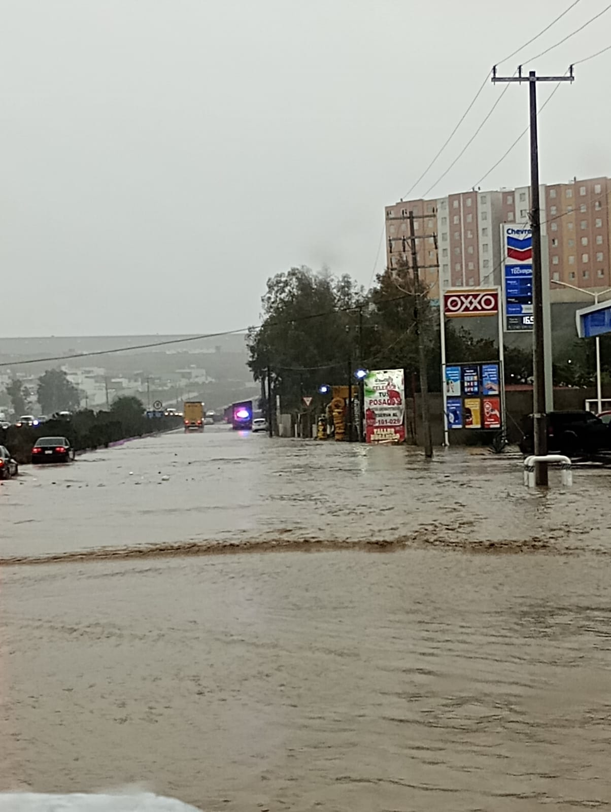 Inundaciones, choques y rescate de personas tras lluvias en Tijuana ...
