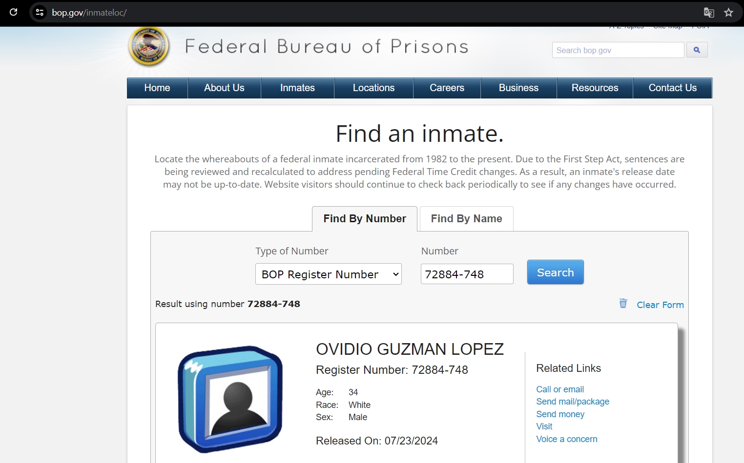 EU libera a Ovidio Guzmán, “El Ratón”, hijo de “El Chapo”; no fue ...