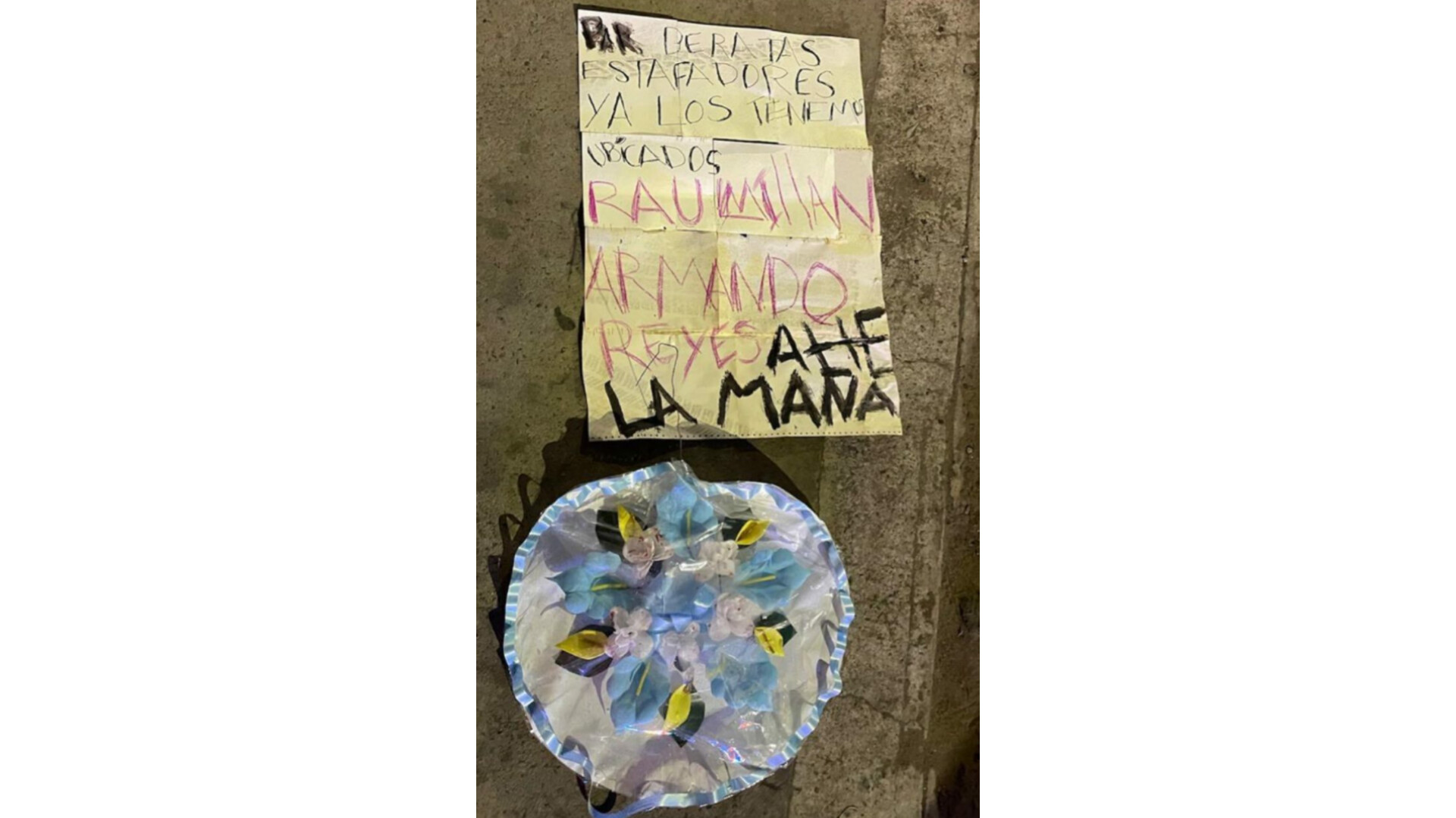 En Ensenada: Lanzan narcomanta frente al periódico El Vigía; amenazan a ...