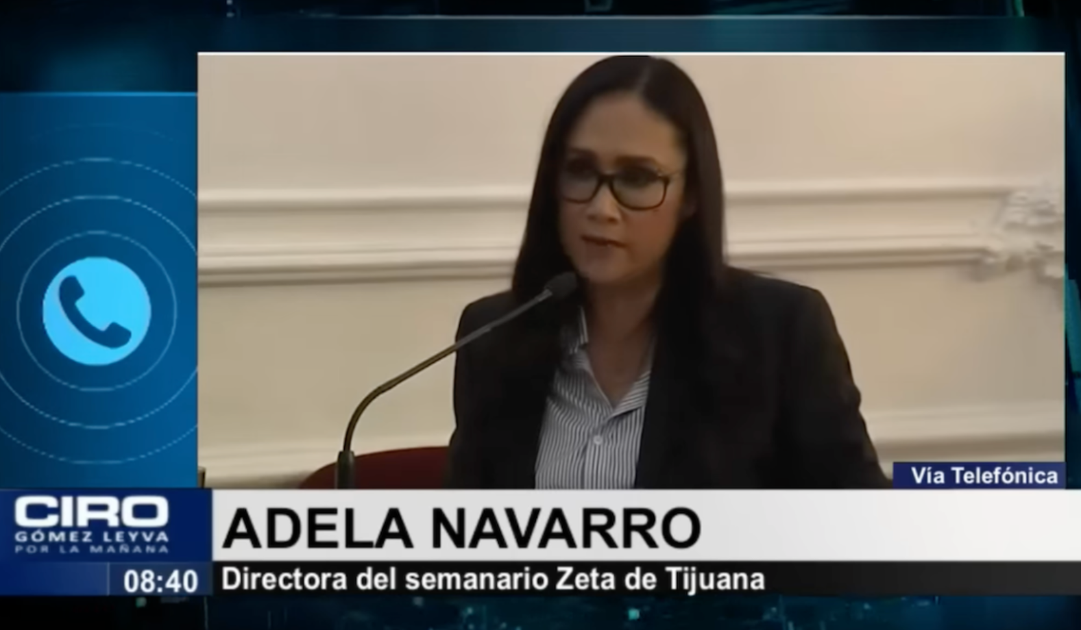 CPJ exige a autoridades proteger a Adela Navarro y a todo el equipo de ...
