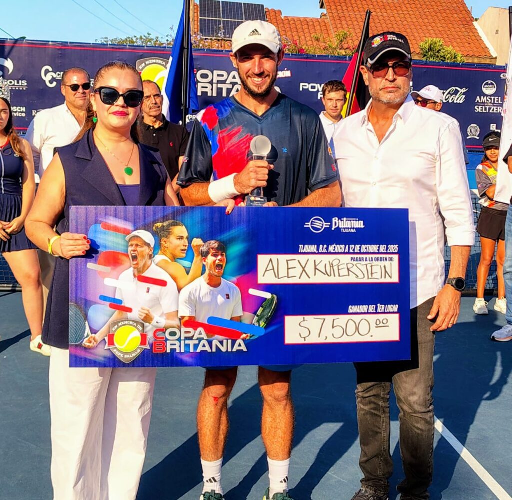 Surgen campeones del torneo de Tenis del Club Britania - Semanario ZETA