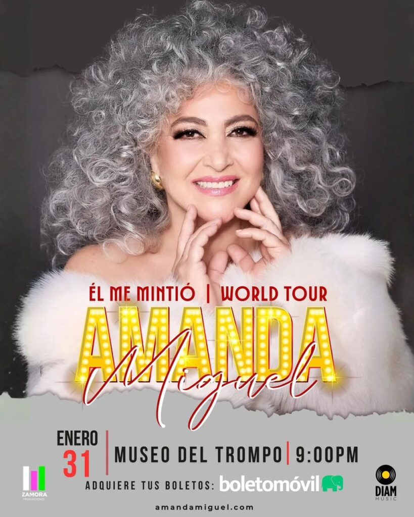 Iniciará Amanda Miguel en Baja California su gira “Él me mintió ...