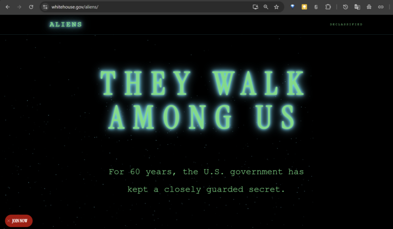 Trump lanza sitio web de ‘aliens’ para ridiculizar a migrantes ...