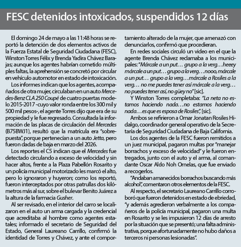 Policías, el comando negro del Apache - Semanario ZETA