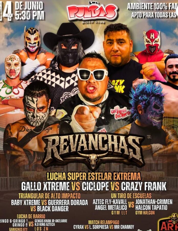 Función extrema de Lucha Libre Tijuanense - Semanario ZETA